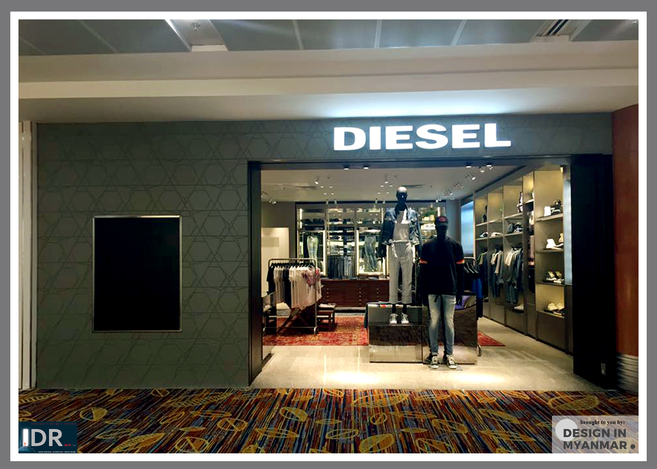Diesel Shop at Yangon International Airport